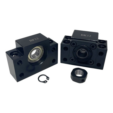 BF12 BK12 End Support Bearing Blocks for 1605 Ball Screw - ZYLtech ...