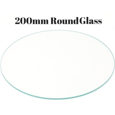 NEW - 3mm Heat Resistant Glass - Round, 200mm diameter - ZYLtech ...