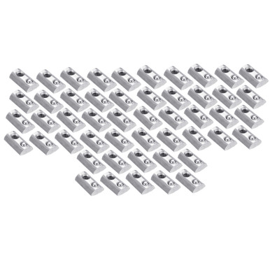 50x Spring Loaded T-Nuts for 3030 Aluminum Extrusion - M6 - ZYLtech ...
