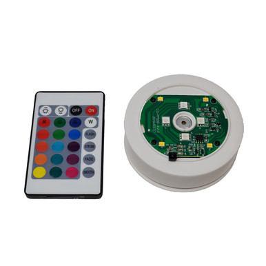 Remote Control Color Changing RGB LED Base V2 - ZYLtech Engineering, LLC