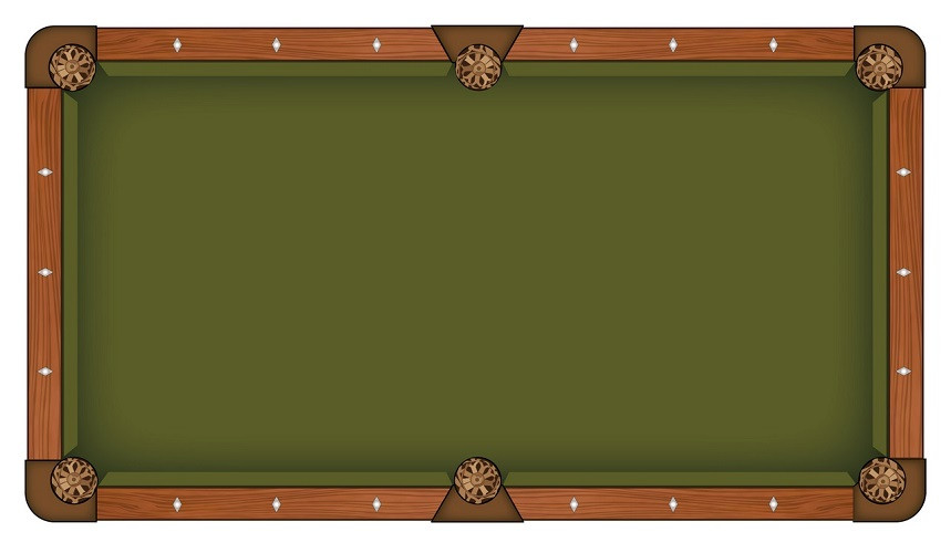 Hainsworth Elite Pro Pool Table Cloth - Olive