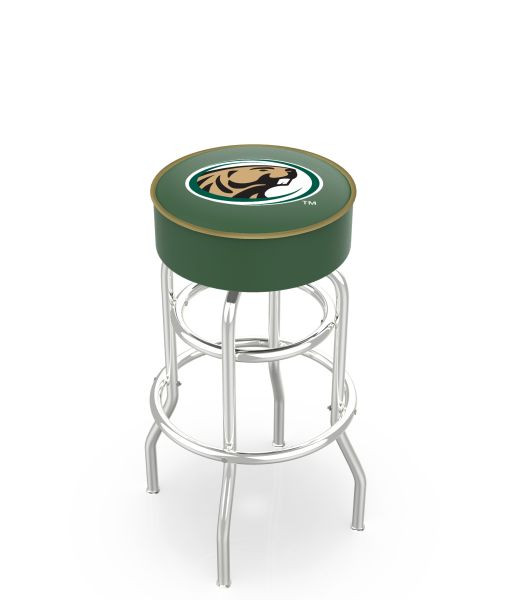 Ohio State Bar Stool w/ Buckeyes Logo Swivel Seat - L7C1