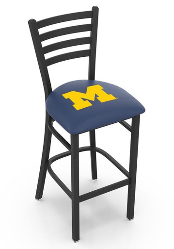Michigan Wolverines Bar Stool - L004 Stationary Seat