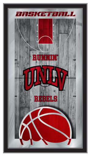 UNLV Runnin Rebels Basketball Logo Mirror