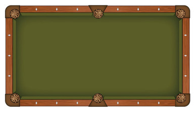 Hainsworth Elite Pro Pool Table Cloth - Olive