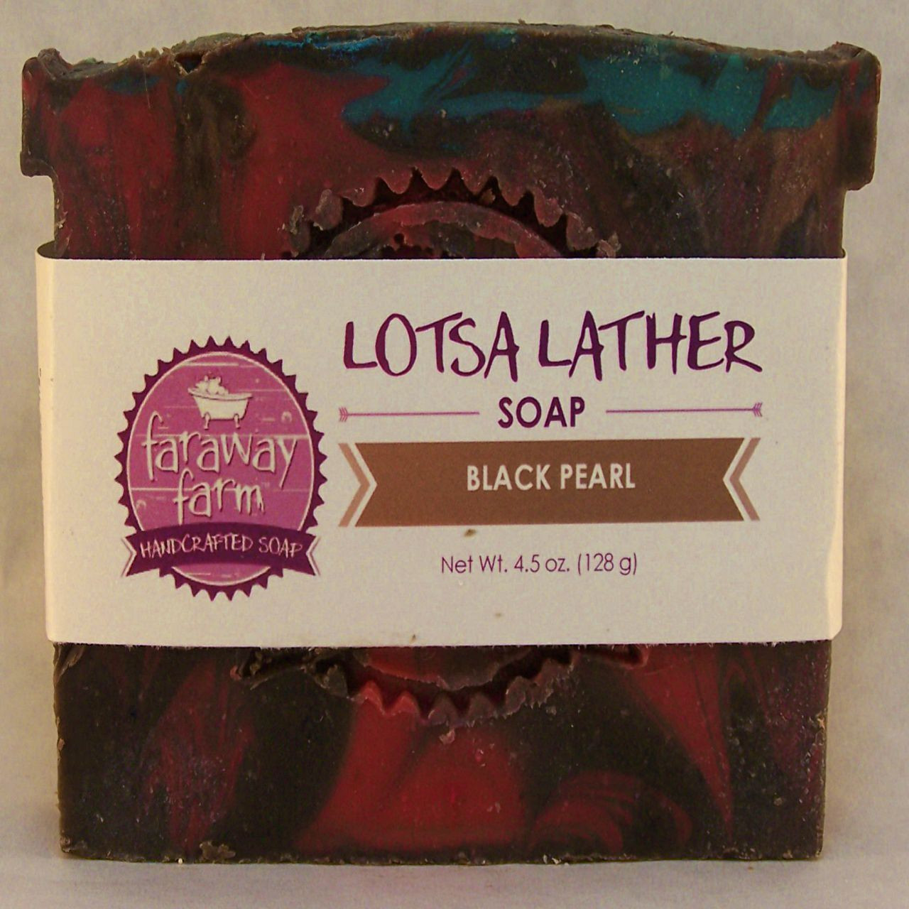 Faraway Farm Black Pearl Lotsa Lather Soap
