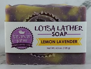 Lemon-Lavender Lotsa Lather Soap