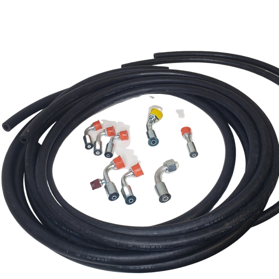 Dash A/C Complete Hose Kit - Small Car Performance