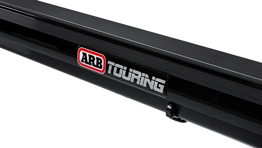 ARB Aluminum-Encased Awning with Light Kit: Black Case (8 ft) - Small ...