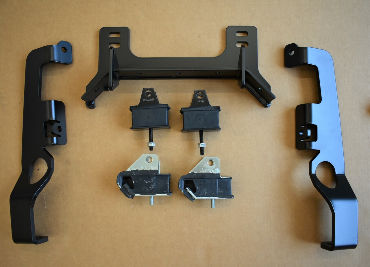 T2 Bus Complete Engine Mounting Kit - Small Car Performance