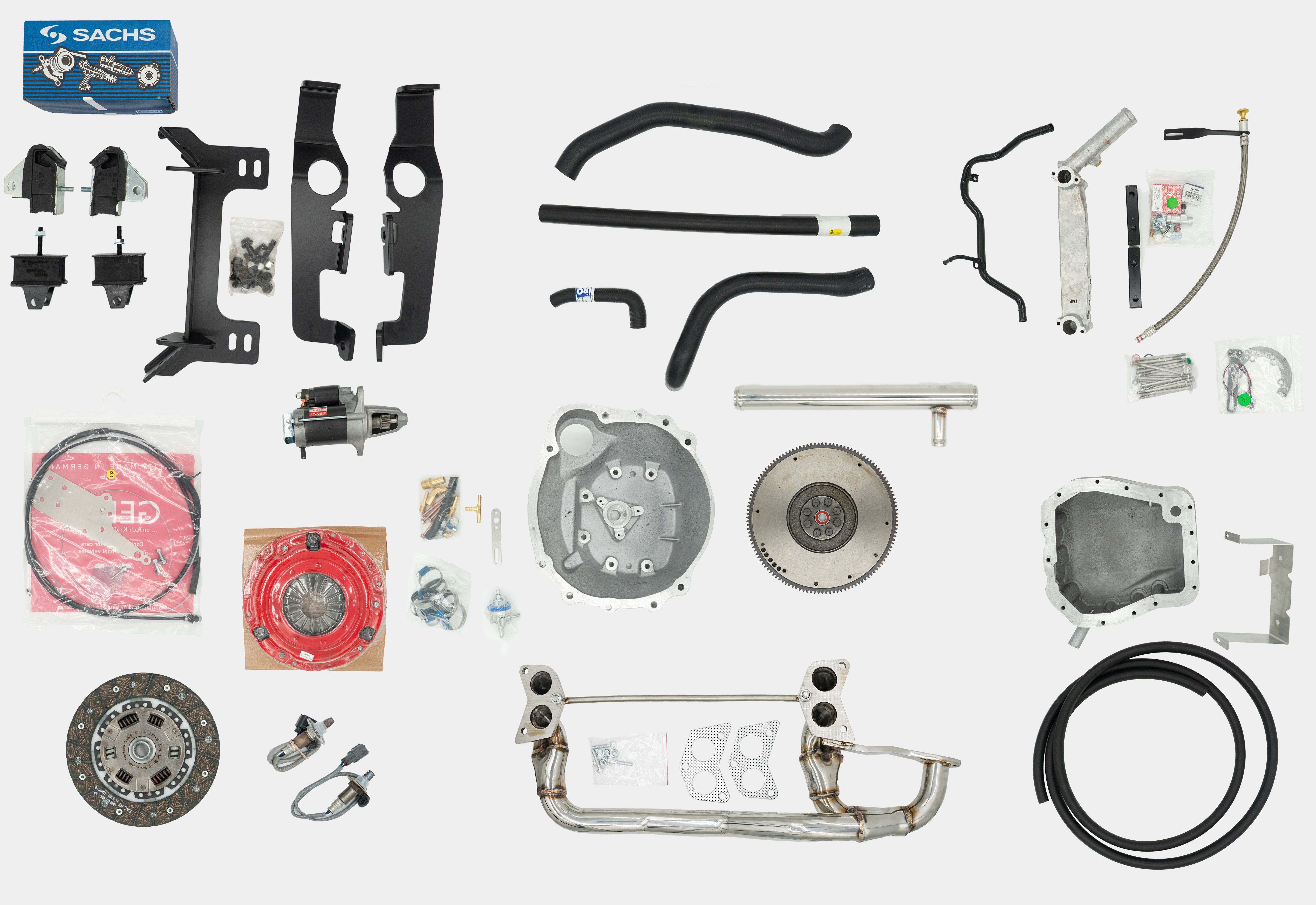 M/T Vanagon-Subaru Conversion Kit: '05-'12 - Small Car Performance