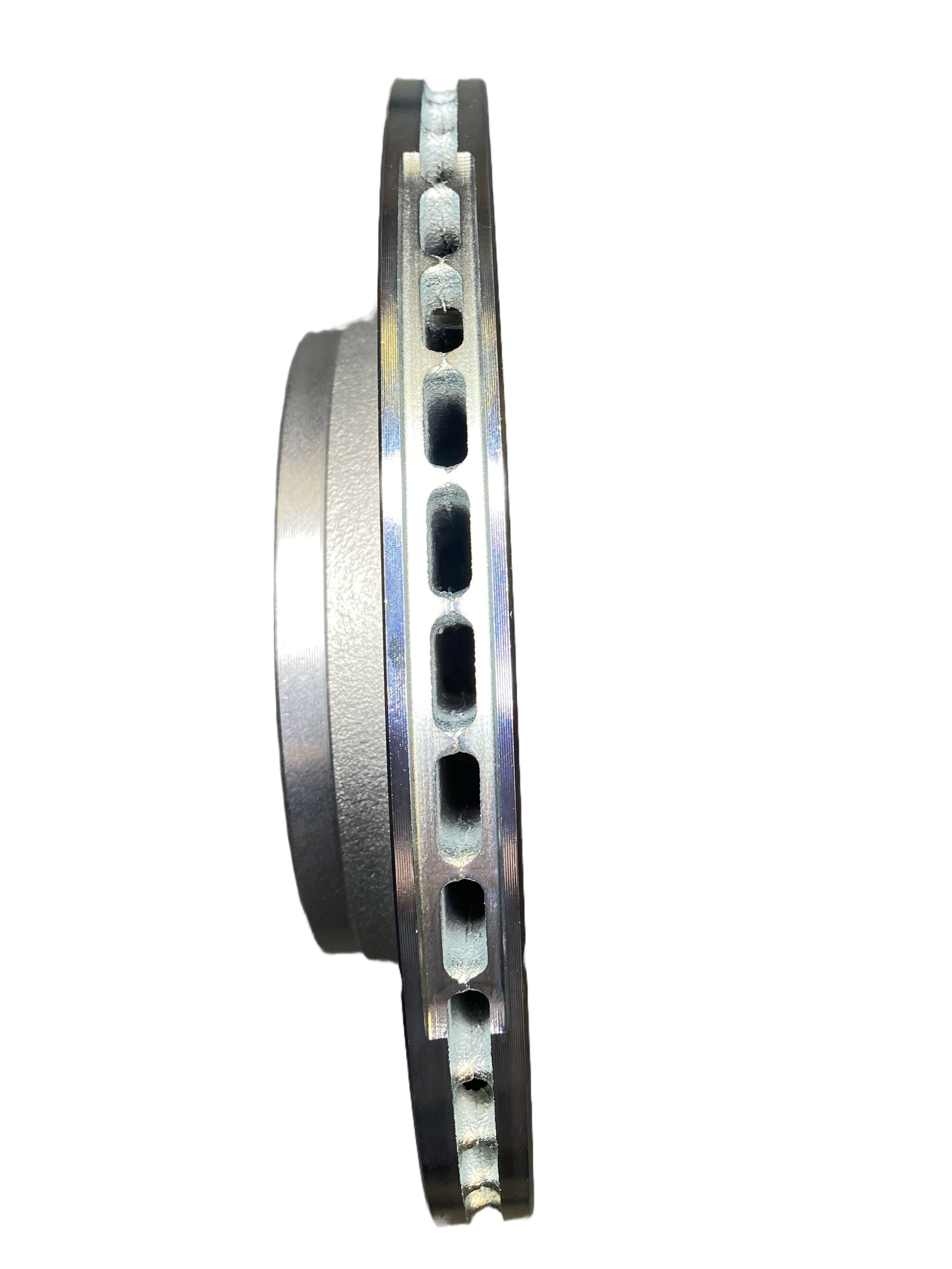 Rear Rotor Upgrade: Vented & Cross-Drilled: PAIR - Small Car Performance
