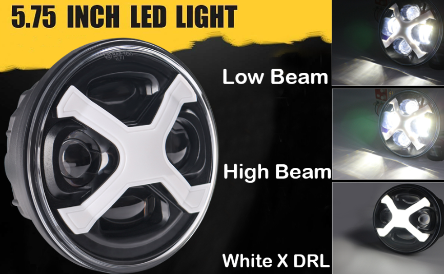 5.75" X LED Headlights - Small Car Performance