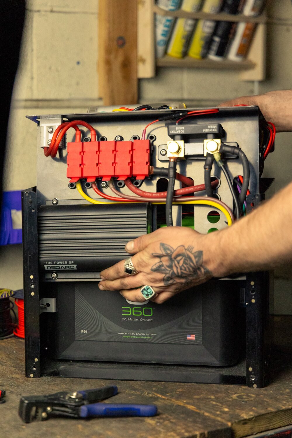 The Crooked Box Off-Grid Auxiliary Battery System