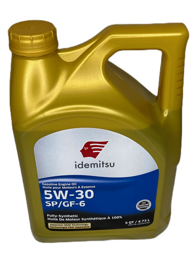 Fully Synthetic Engine Oil: 5W/30 - Small Car Performance