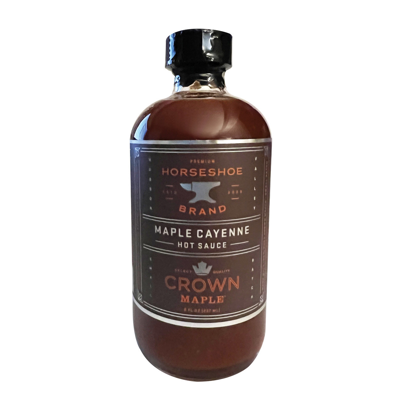 Maple Cayenne Hot Sauce from Horseshoe Brand and Crown Maple 273ML (8.0 ...