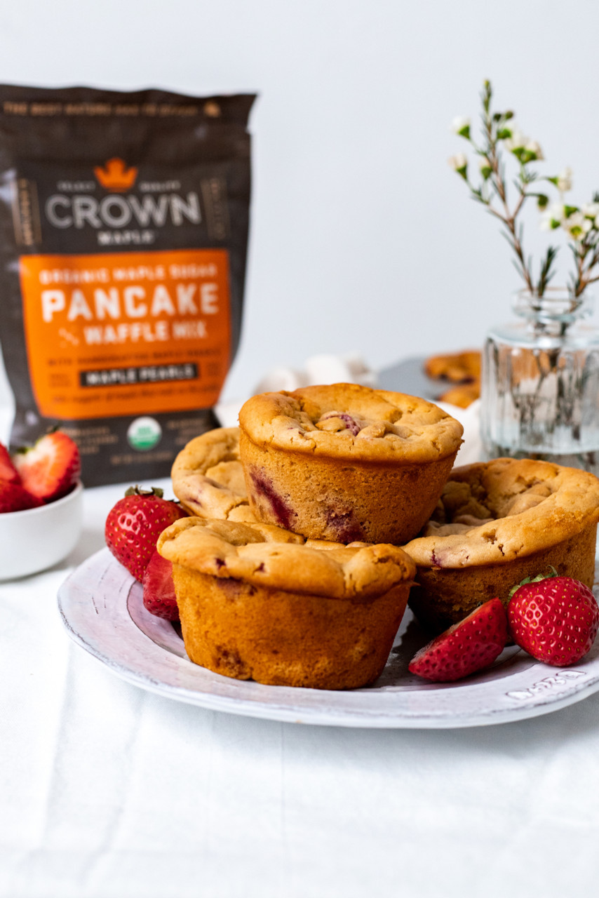 Crown Maple® Organic Maple Sugar Pancake and Waffle Mix with ...
