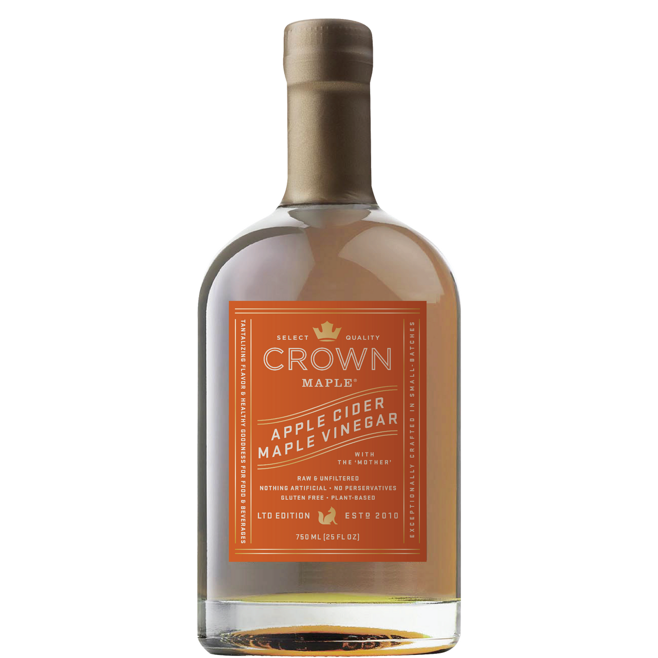 Crown Maple® Apple Cider Maple Vinegar 750ML (25 FL OZ)
