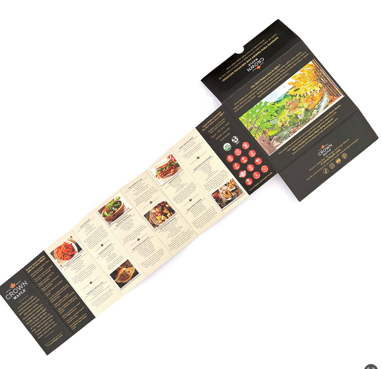 Crown Maple® *NEW* Organic Maple Syrup Infused Collection Featuring One ...