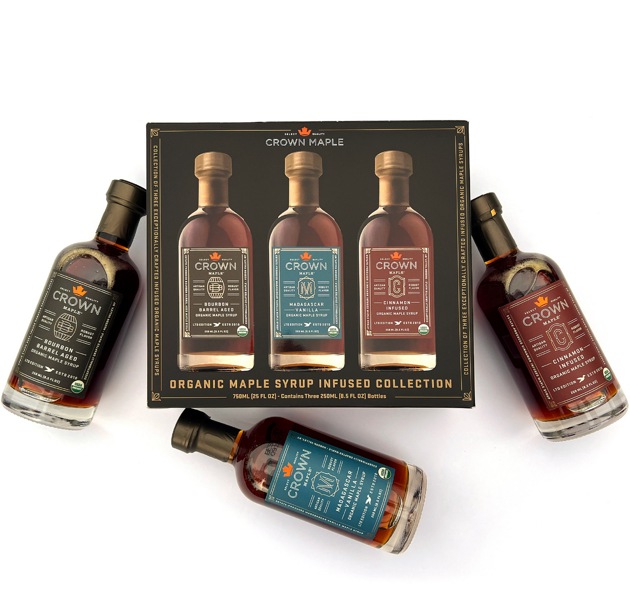 Crown Maple® *NEW* Organic Maple Syrup Infused Collection Featuring One ...