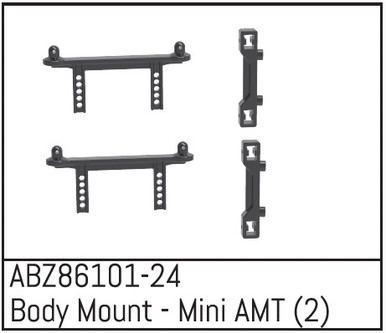 1:16 Mini AMT » Body Mount - Mini AMT (2)
