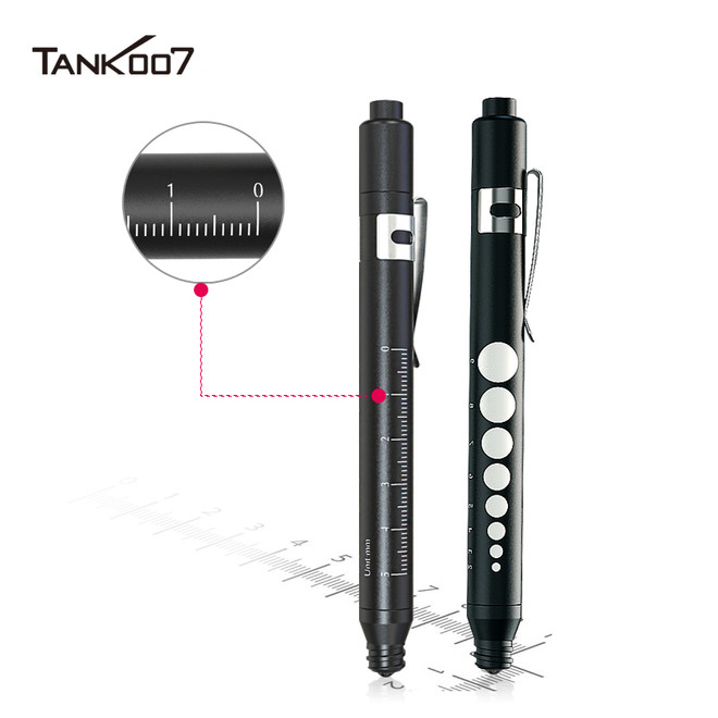 Tank007 aluminium alloy LED penlight mini doctor nurse pen flashlight ...