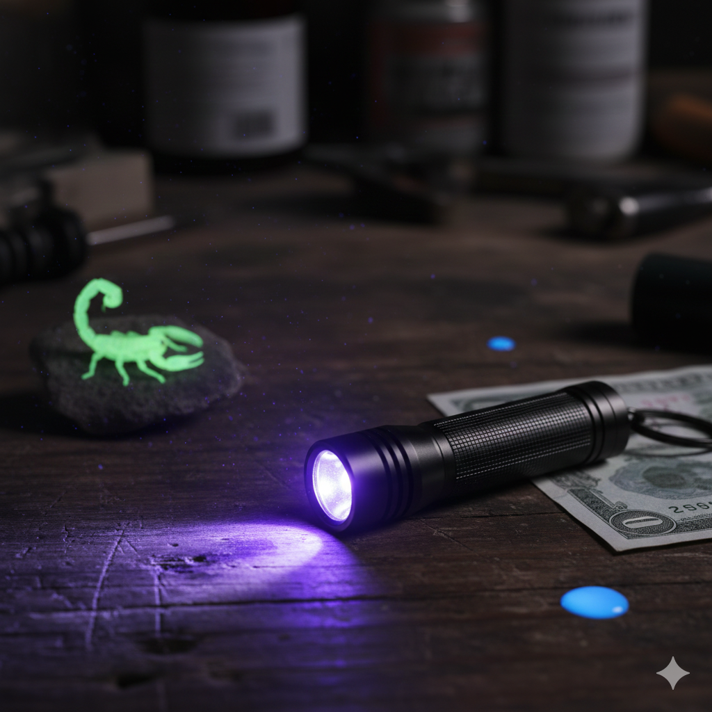 Compact Mini UV Flashlight Keychains for Travel & Everyday Carry ...