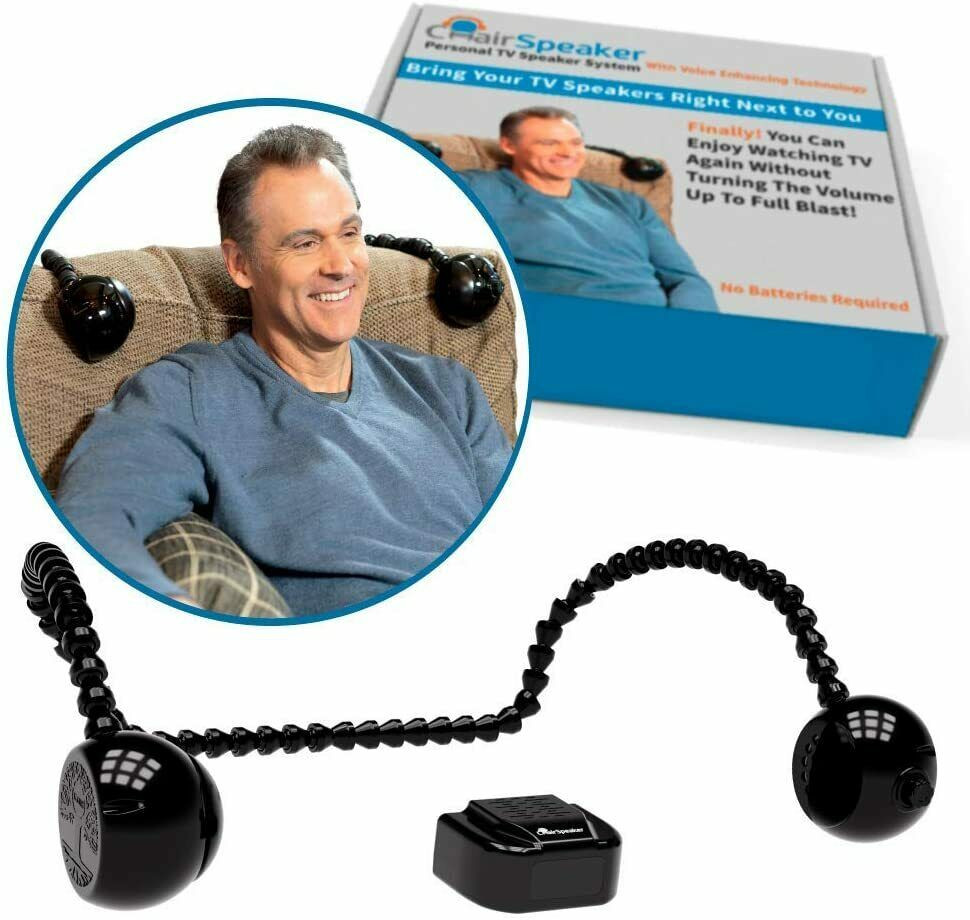TV Audio Assistive Listening Headphones for Deaf & Hearing Loss