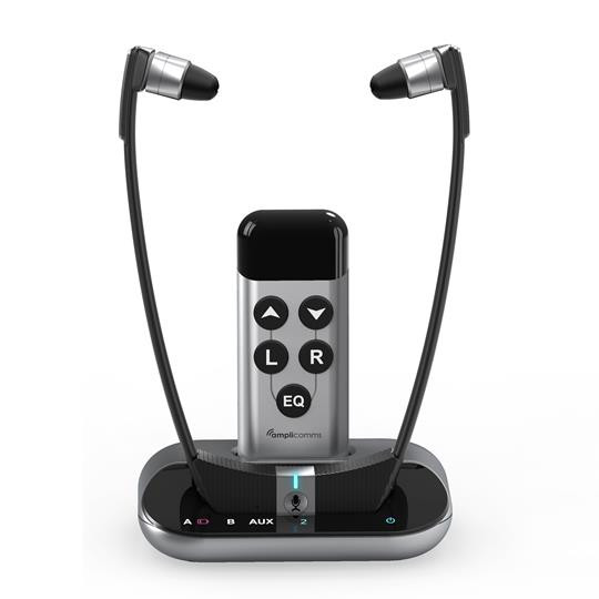 TV Audio Assistive Listening Headphones for Deaf & Hearing Loss
