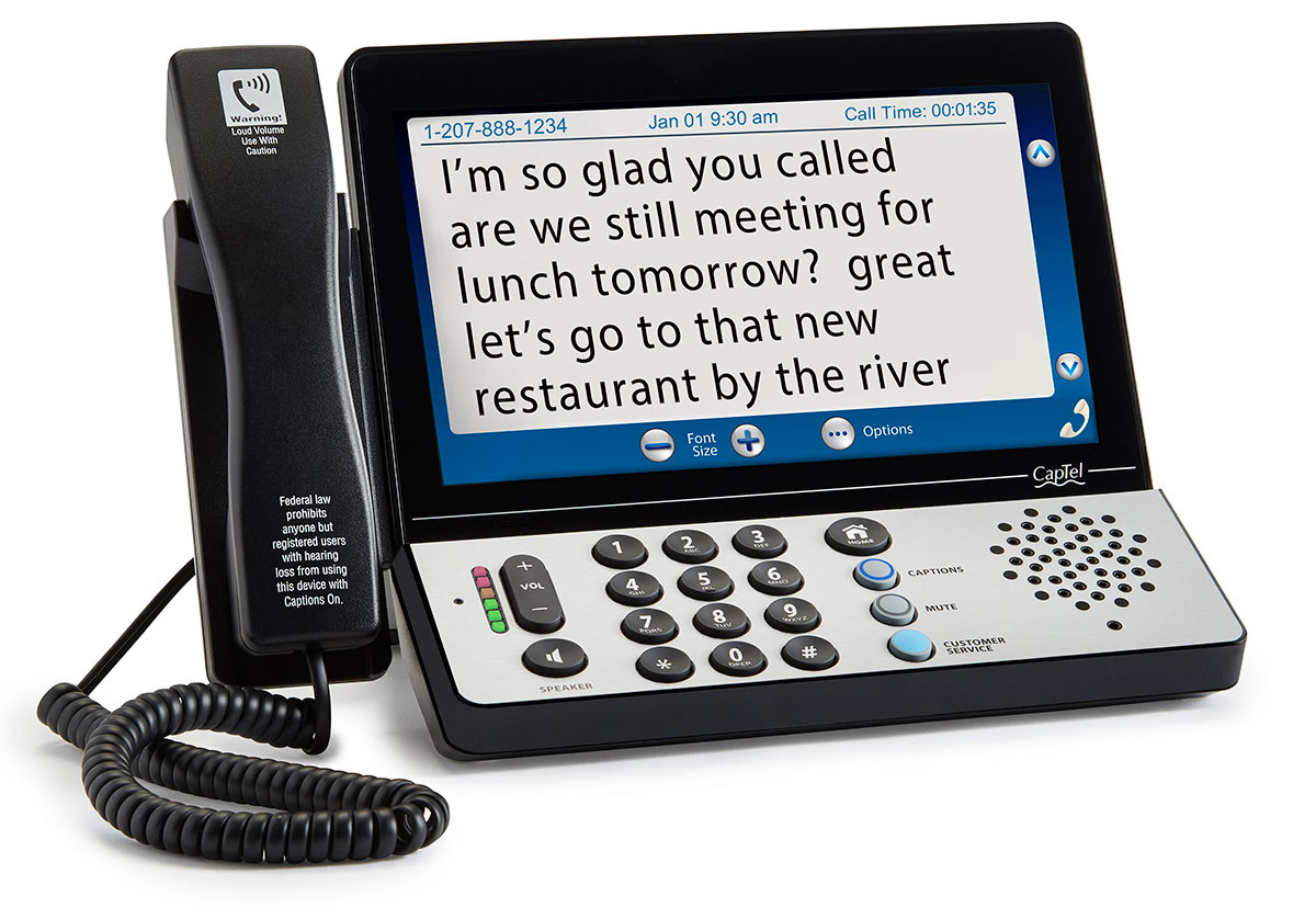 Buy CapTel 840 Analog Captioned Phone Online for Deaf