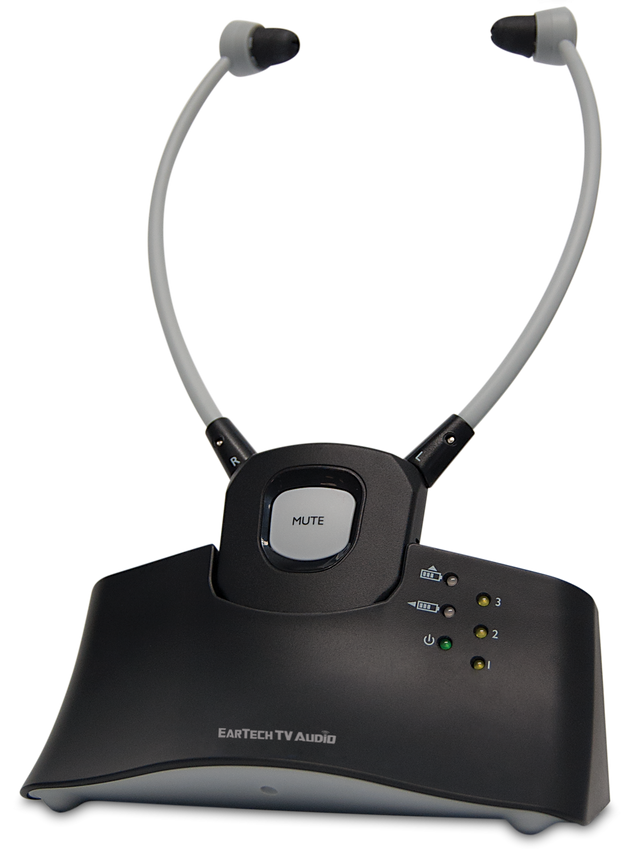 TV Audio Assistive Listening Headphones for Deaf & Hearing Loss