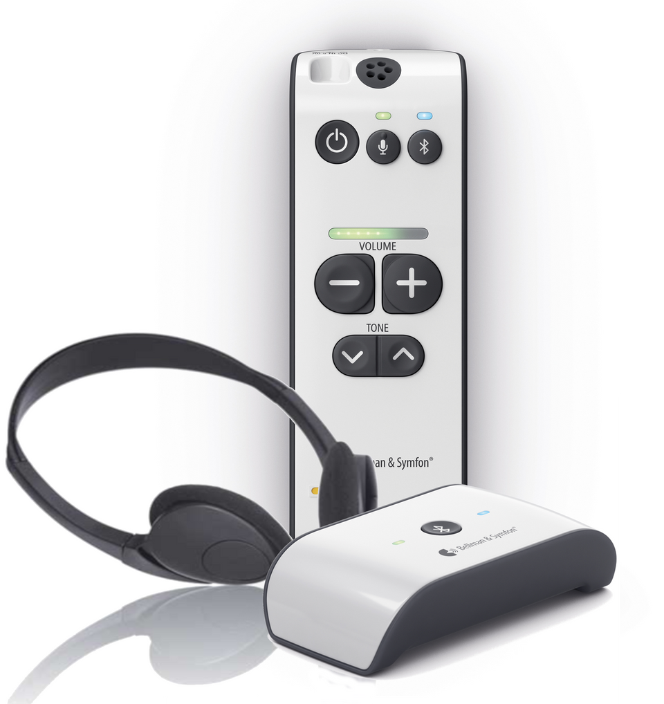 TV Audio Assistive Listening Headphones for Deaf & Hearing Loss