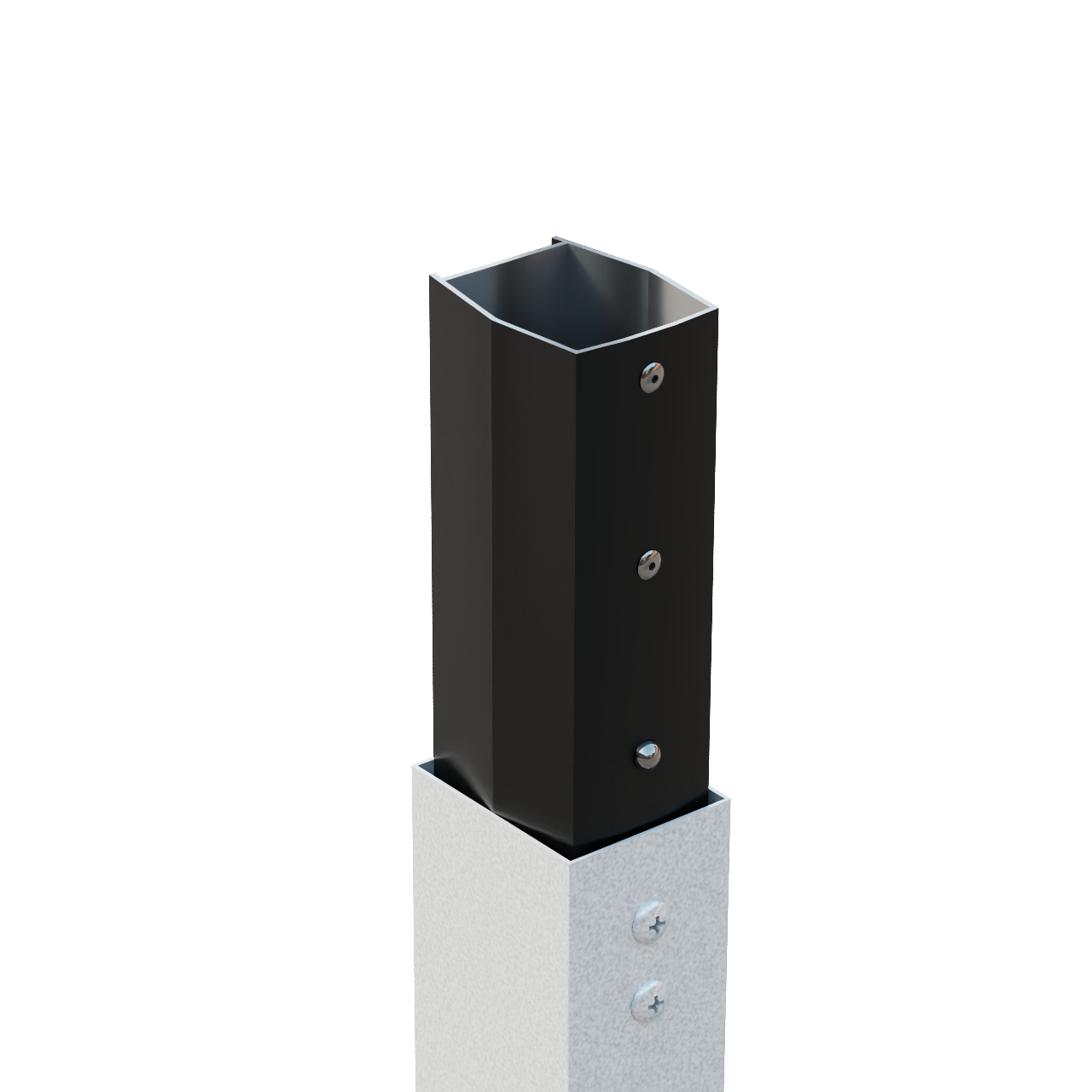 Uptown - Aluminum 2 Piece Post System