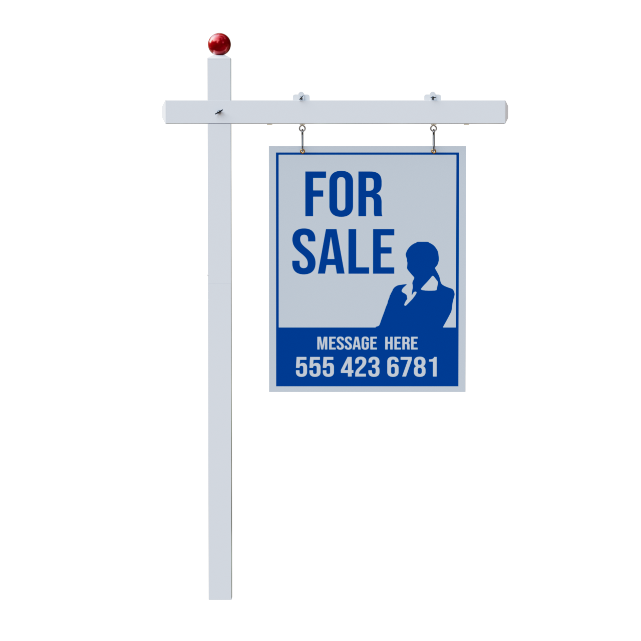 Engel & Volkers Aluminum Sign Post