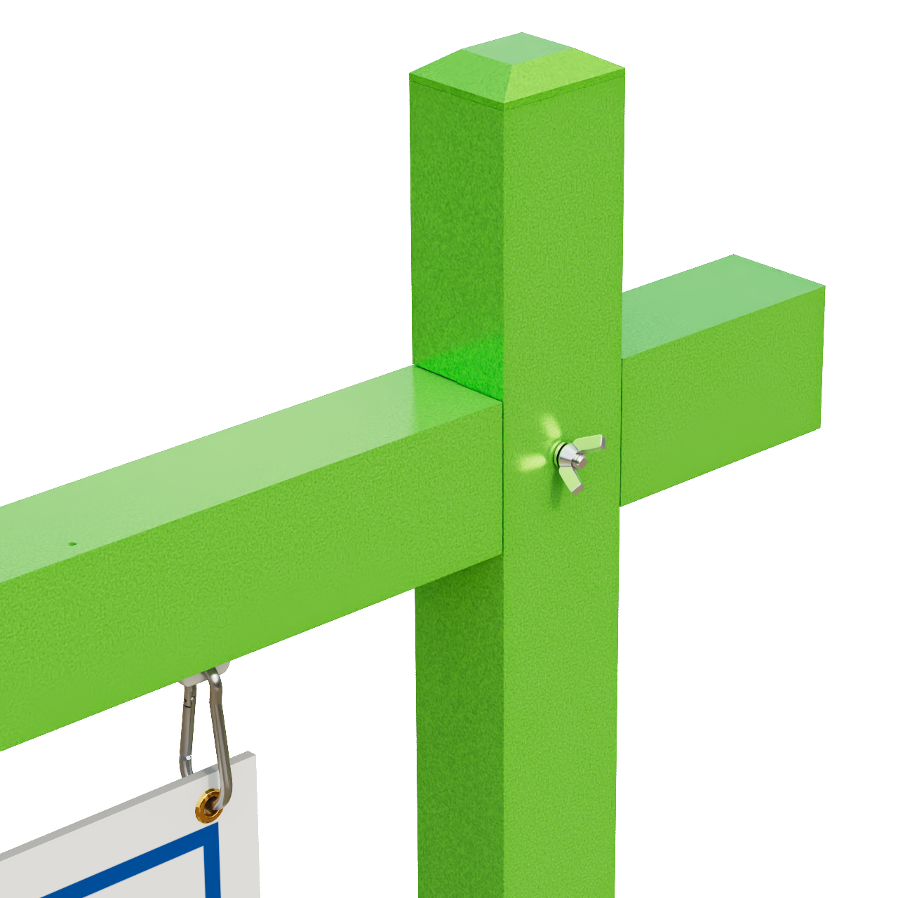 Custom Coloured Aluminum Real Estate Sign Posts