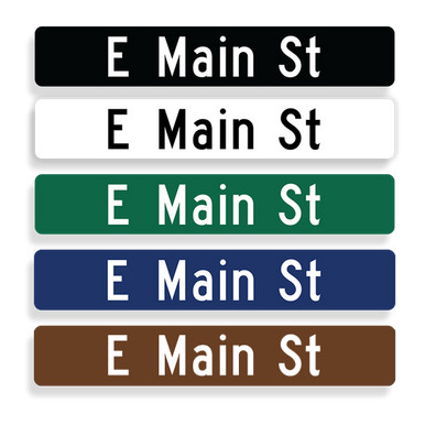 Street Name Sign