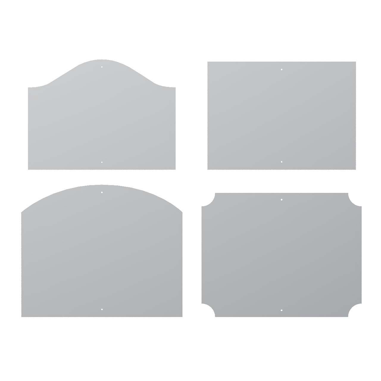 Architectural Sign Shapes