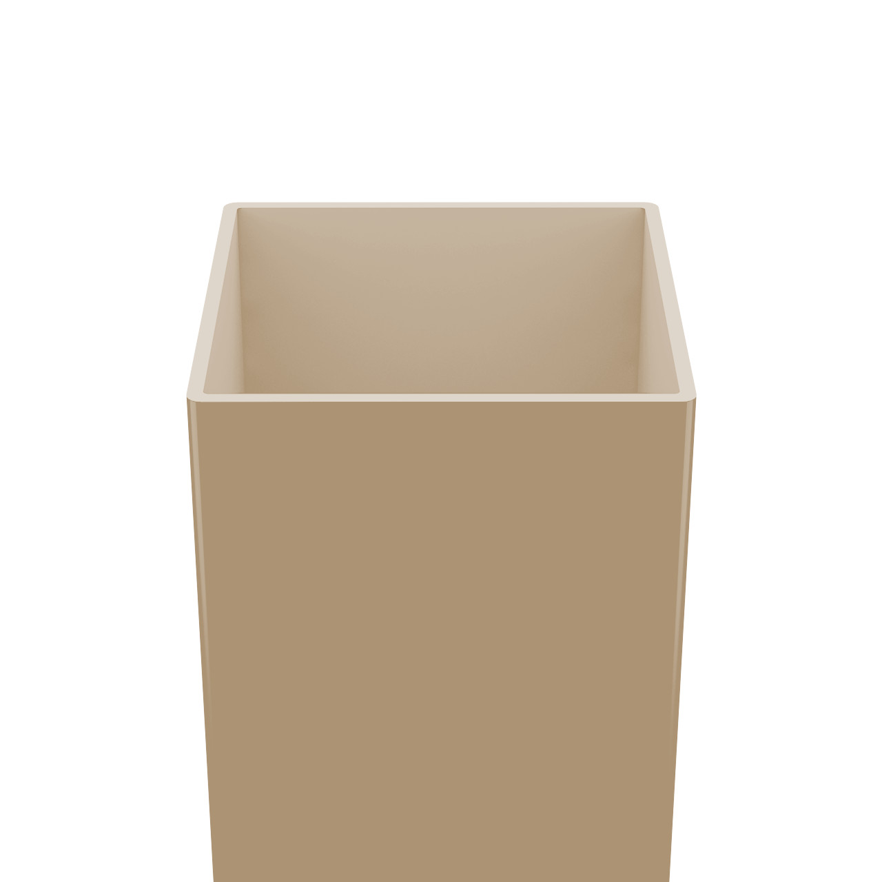4" Square Vinyl Post - Khaki