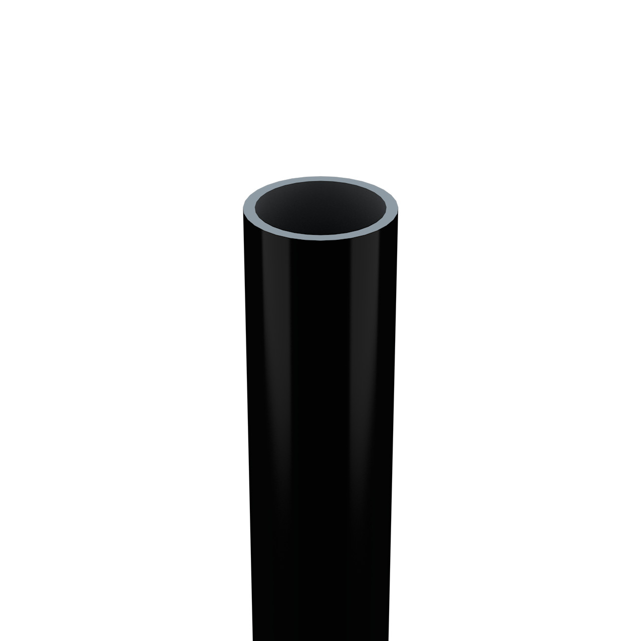 2" x 6' Smooth Round Aluminum Post