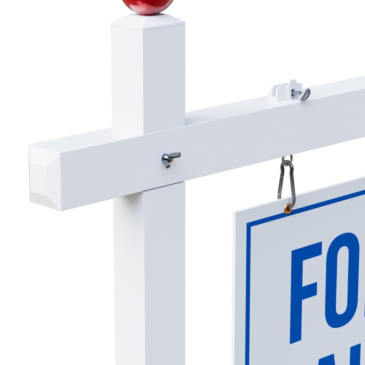 Engel & Volkers Aluminum Sign Post