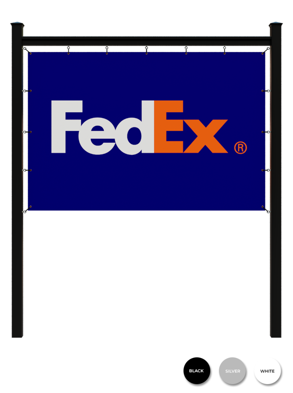 3" Aluminum Banner Frame