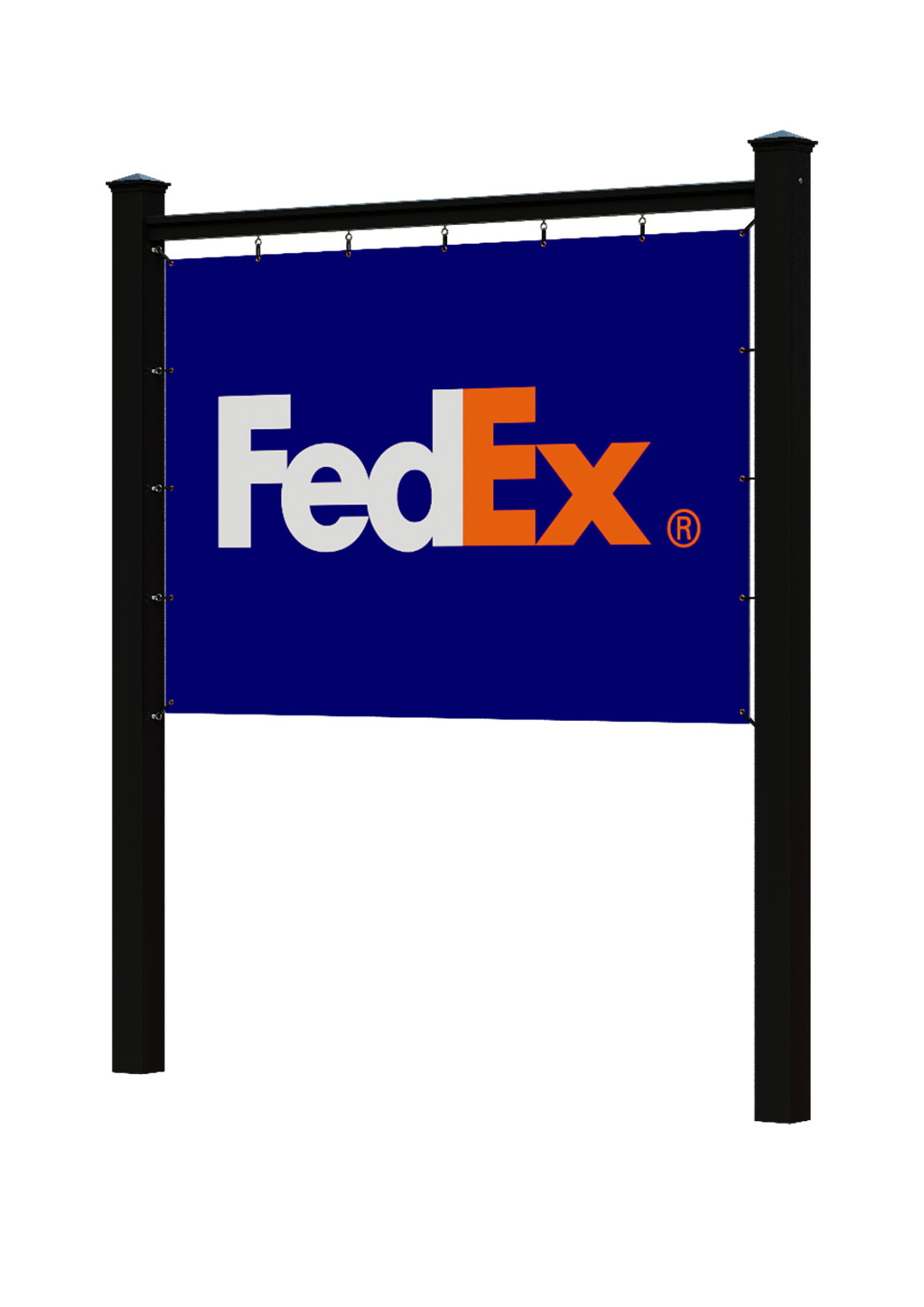 4" Aluminum Banner Frame