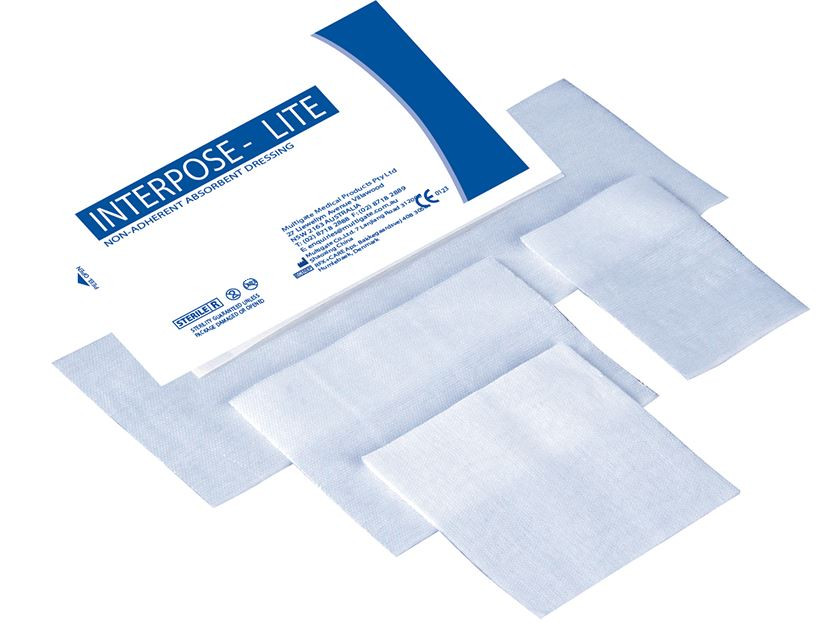 Interpose Lite NA Dressing 7.5cm x 10cm, Sterile, Box/100 - Health ...