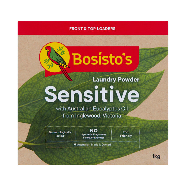 Bosistos Sensitive Laundry Powder 1Kg - Health Equipment and Consumable ...