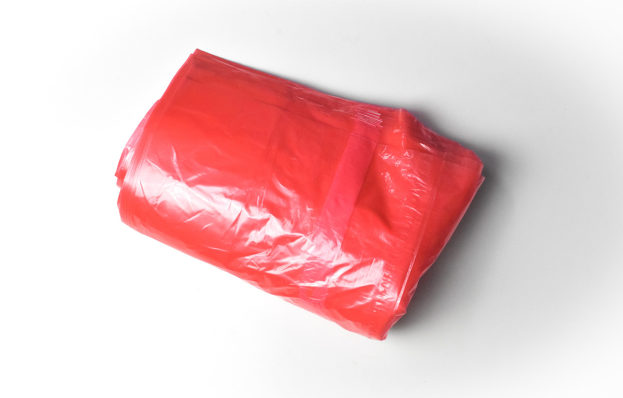Complete Soluable Seam/Tie Laundry Bag Red 25S 990X710Mm - Health ...