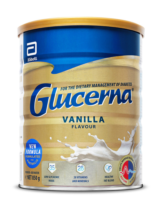 Glucerna Vanilla Powder 850G Can, Each - Health Equipment and ...