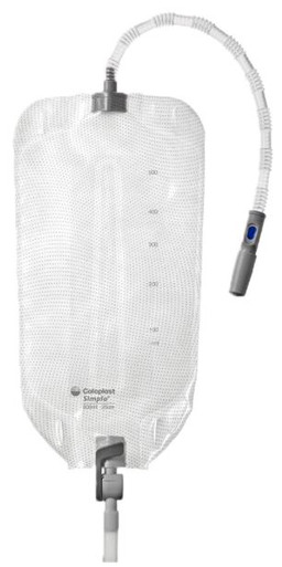 Simpla Profile Leg Bag 25cm Tube / 750ml (Sterile), Each\r\n - Health ...