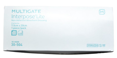 Interpose Lite NA 7.5cm x20cm Sterile, Each (Sold as an each, can be ...