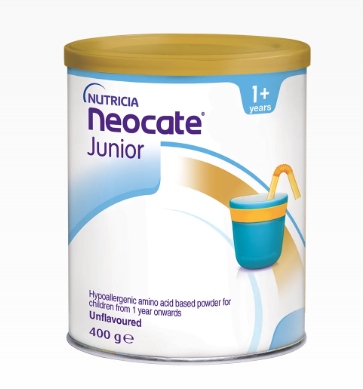 Neocate JuniorUnflavoured 400g Tin, EACH (Sold as each can be purchased ...