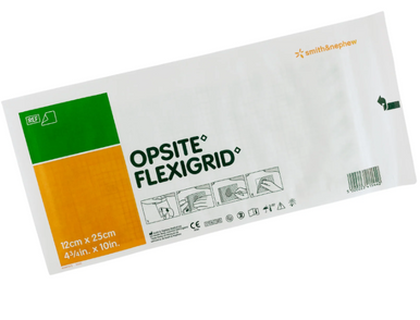 Opsite Flexigrid Adhesive Film Dressing 12Cm X 25Cm, Each (Sold As An ...